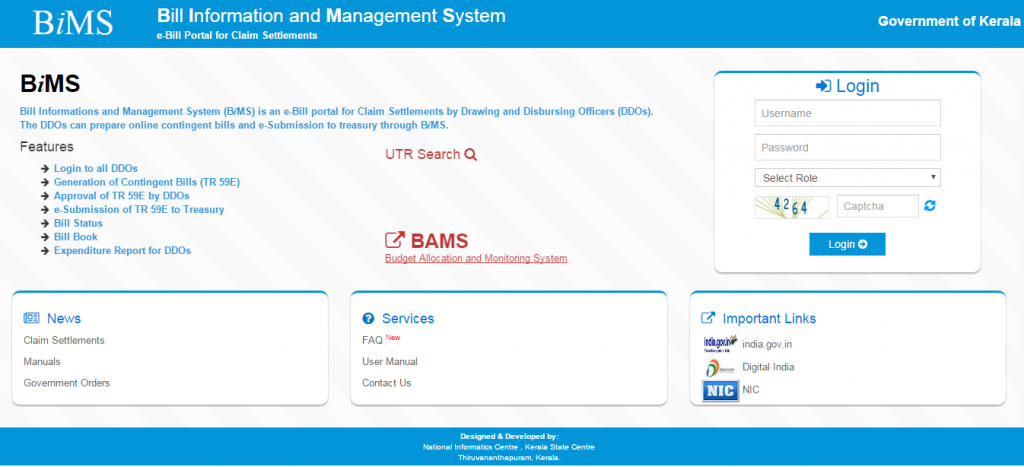 Bill Information and Management System (BIMS) : User Guide Slides ...